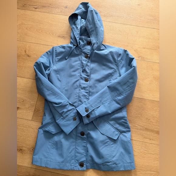 Lands' End | Jackets & Coats | Lands End Womens Utility Jacket In Blue ...